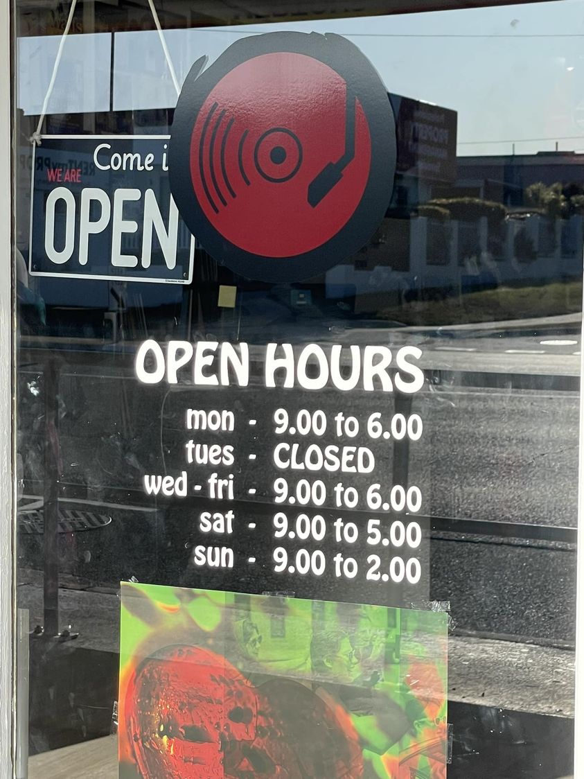 Hideous Records New Vinyl Redcliffe Brisbane Music Pop Rock Indy Buy