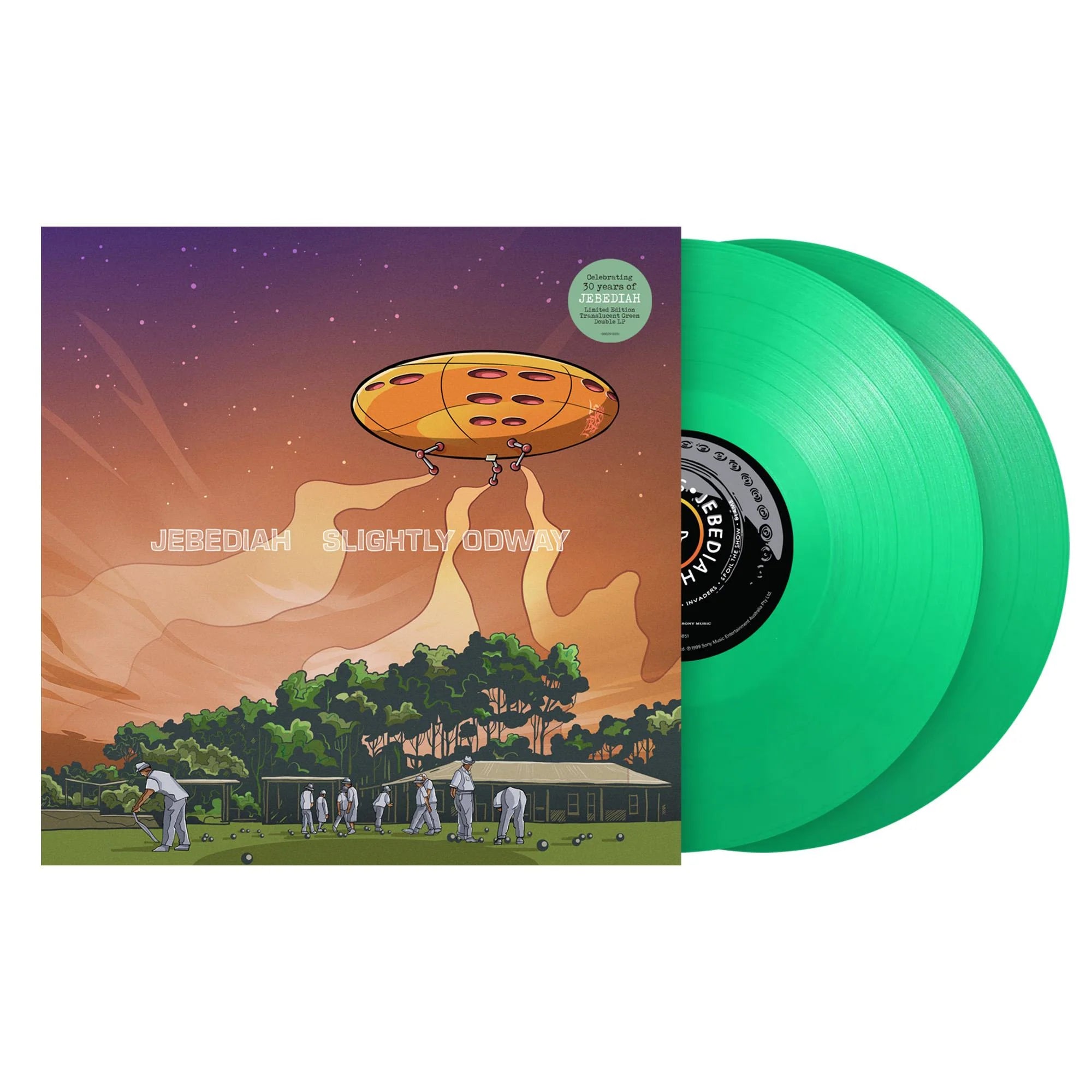 Jebediah - Slightly Odway (Translucent Green Vinyl) – Hideous Records
