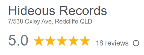 Brisbane Buy Sell New Vinyl Records Hideous Records Redcliffe Music