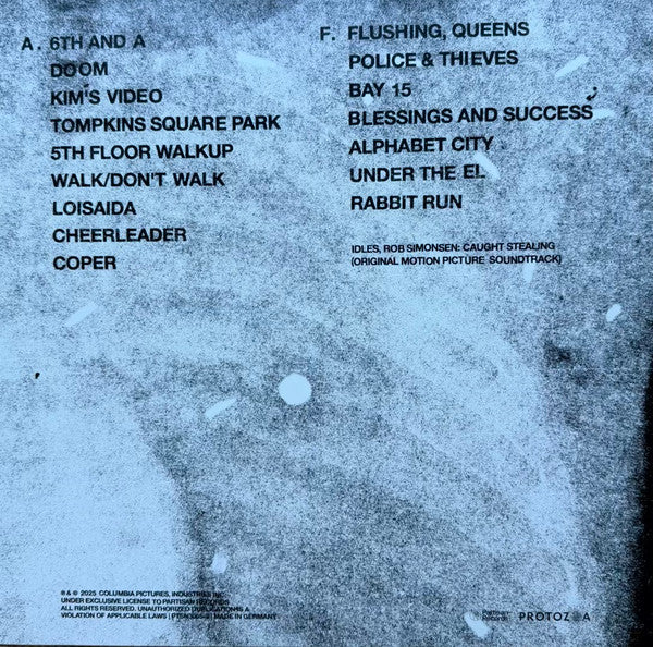 Idles, Rob Simonsen – Caught Stealing (The Original Motion Picture Sou ...