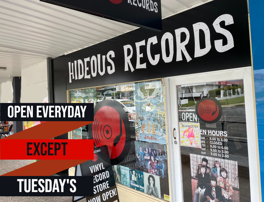Brisbane Buy Sell New Vinyl Records Hideous Records Redcliffe Music